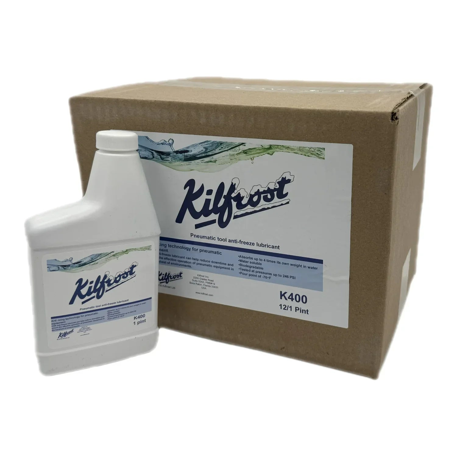 Kilfrost Anti-Freeze Air Line & Tool Lubricant: Winter Protection for ...
